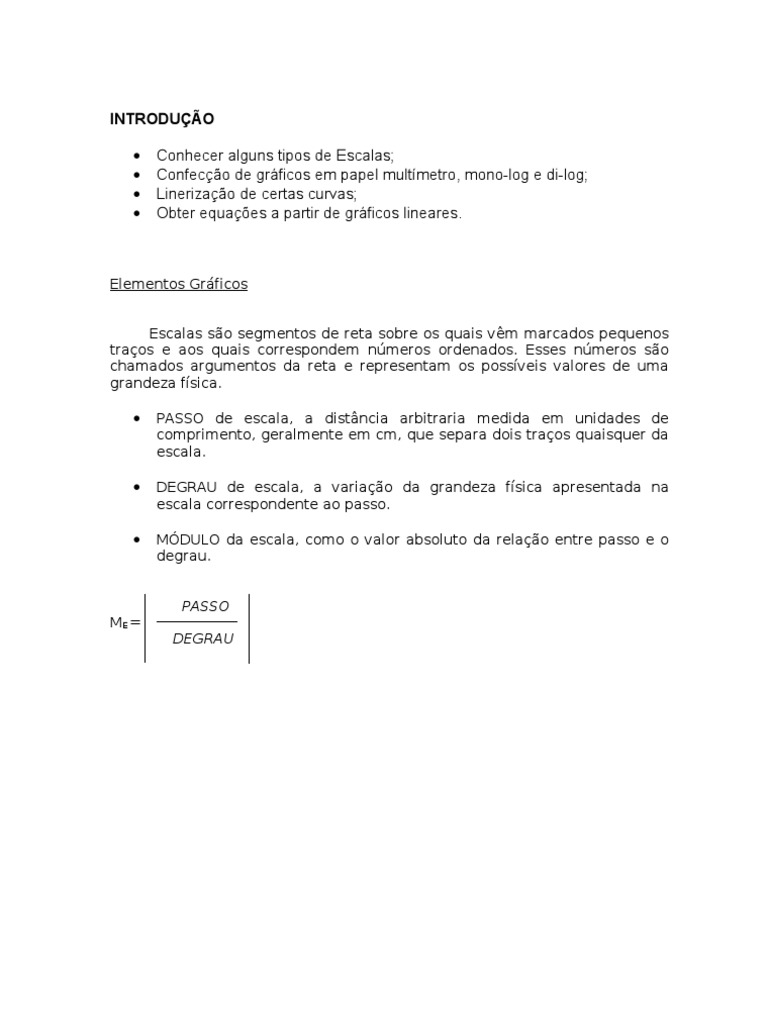 01 - Relatório - Reta em Papel Milimetrado, Monolog e Dilog | PDF ...