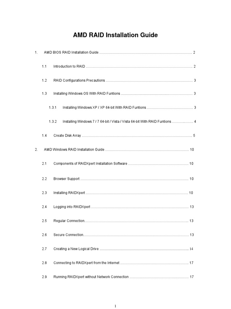 A Comprehensive Guide to Configuring and Installing RAID Arrays with ...