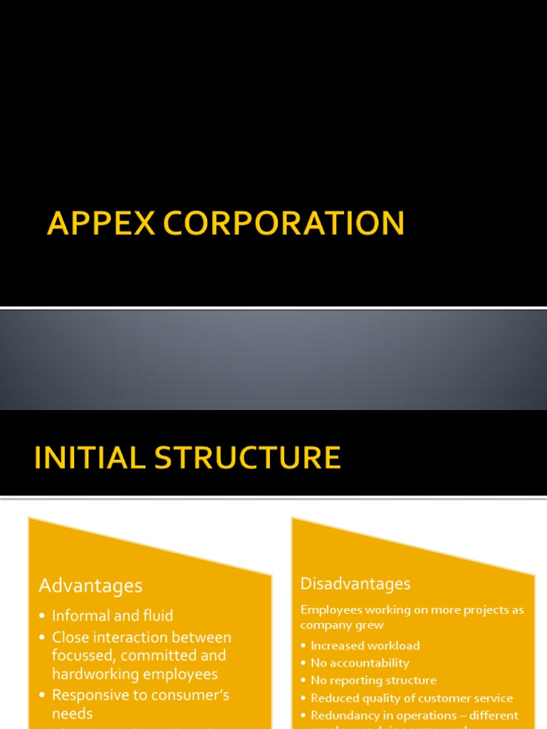 Appex Corporation | PDF