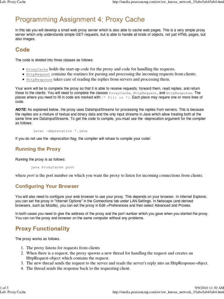L4B Pr0xy c4ch3 | PDF | Proxy Server | Hypertext Transfer Protocol