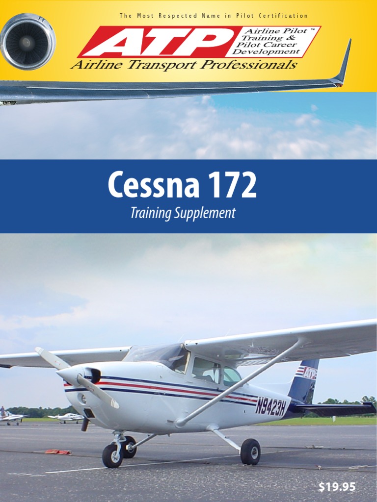 ATP Cessna 172 Training Supplement | PDF | Landing Gear | Flap ...