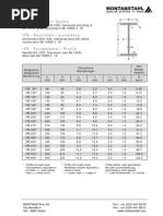 Heb (Ipb) - European Wide Flange Beams | PDF | Mechanical Engineering ...