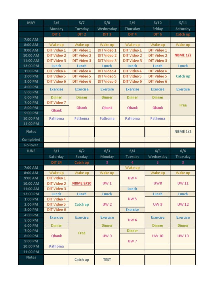 Step 1 Schedule | Sports | Leisure