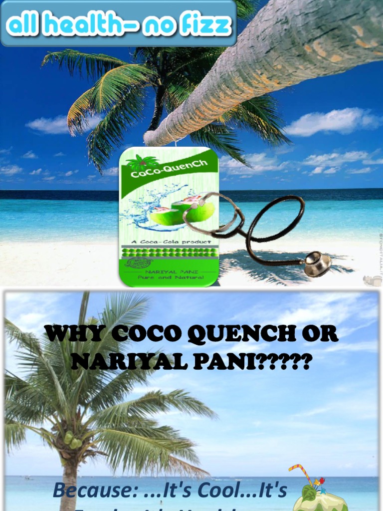 Why Coco Quench or Nariyal Pani | PDF | Drink | Soft Drink