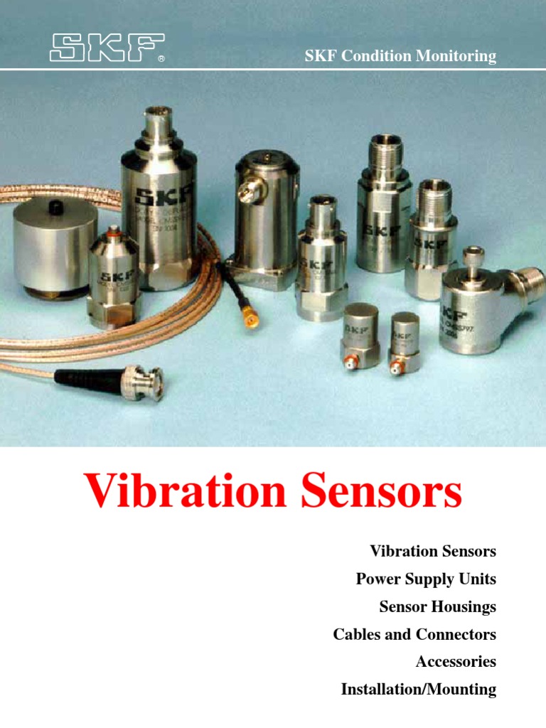 Vibration Sensors - SKF | PDF | Piezoelectricity | Accelerometer