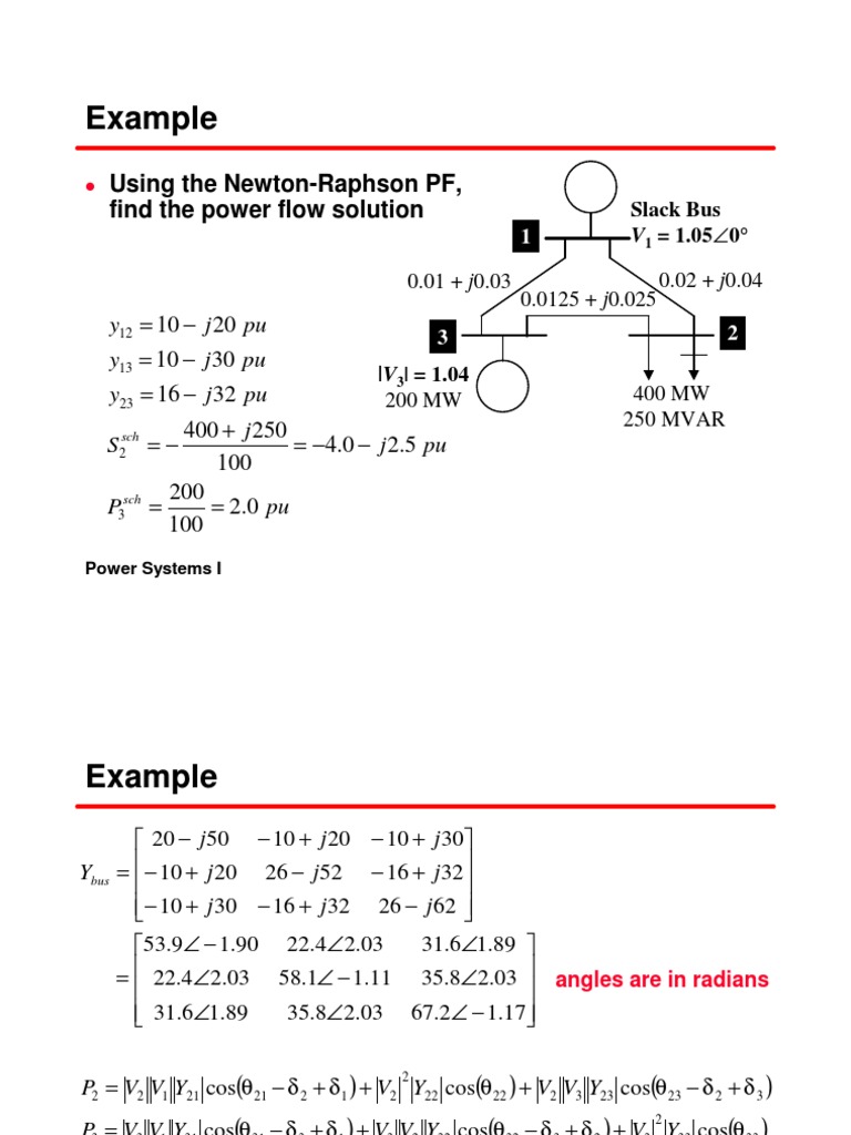 Fast Decoupled Load Flow Method | PDF | Ac Power | Mathematical Objects