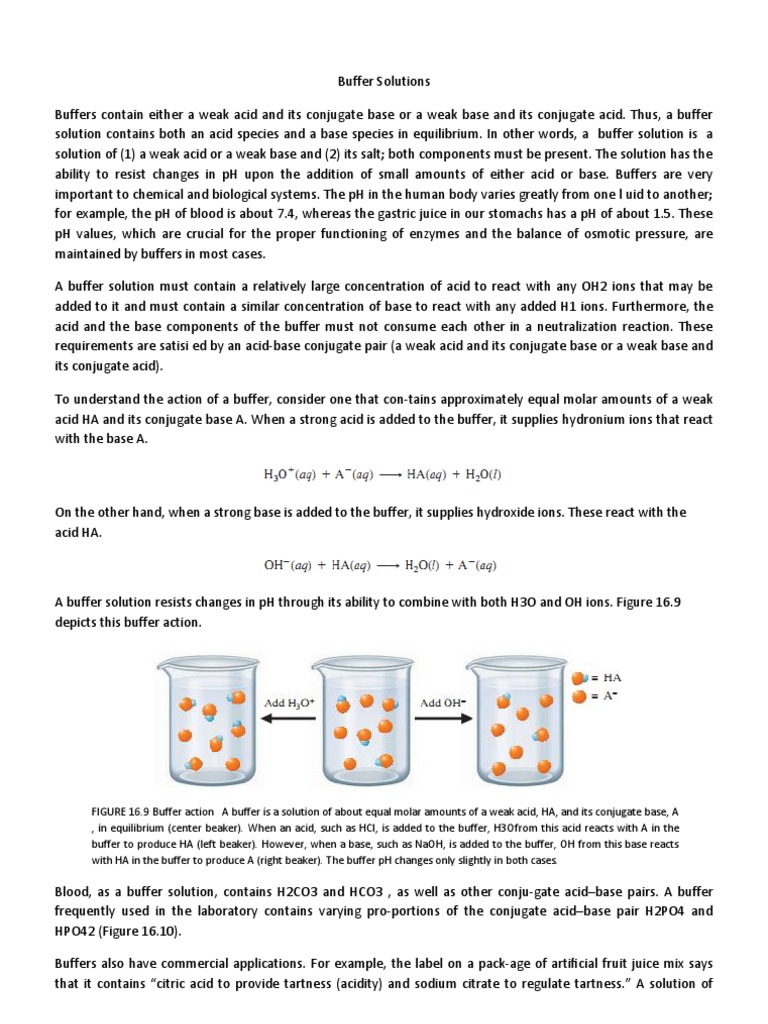 Buffer (Larutan Penyangga) | PDF | Buffer Solution | Acid