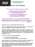 Faith-Filled Models From The New Testament Philip The Evangelist | PDF ...