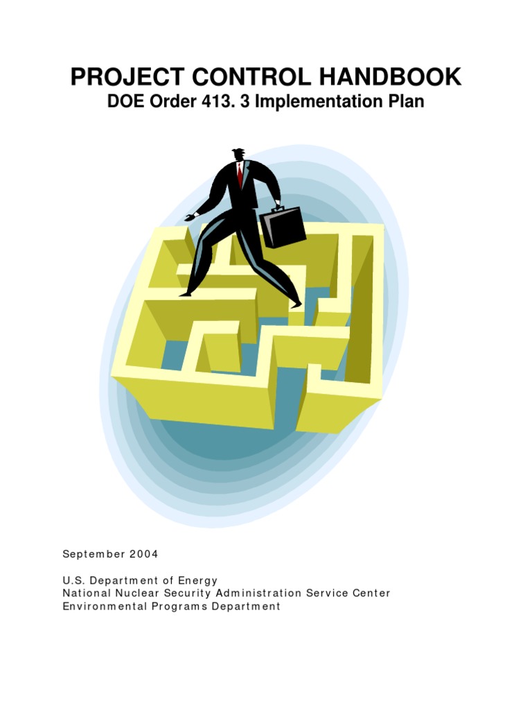 Project Control Handbook: DOE Order 413. 3 Implementation Plan | PDF ...