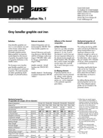 Din en 1563 | PDF | Cast Iron | Strength Of Materials