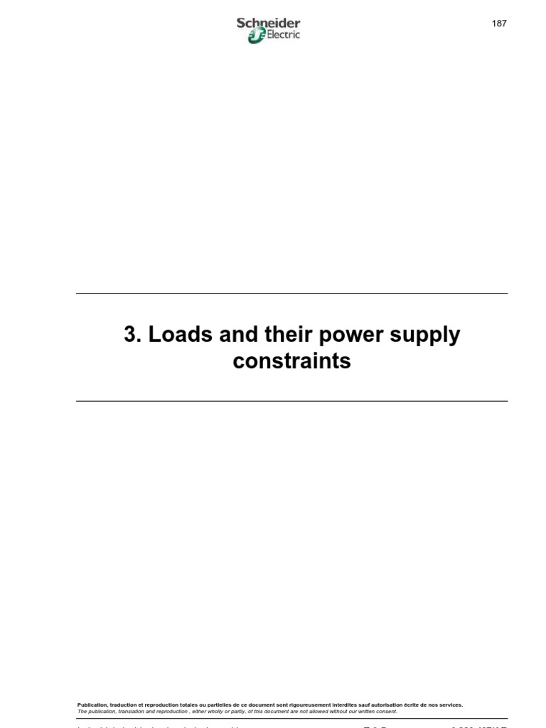 03 Loads Power Supply Constraints | PDF | Transformer | Transmission ...
