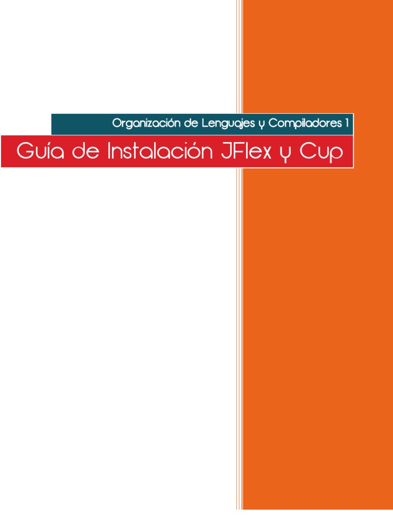Instalacion Jflex y Cup | PDF | Compilador | Analizando