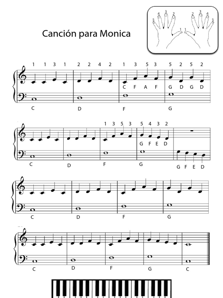 Two Easy Piano Songs | PDF