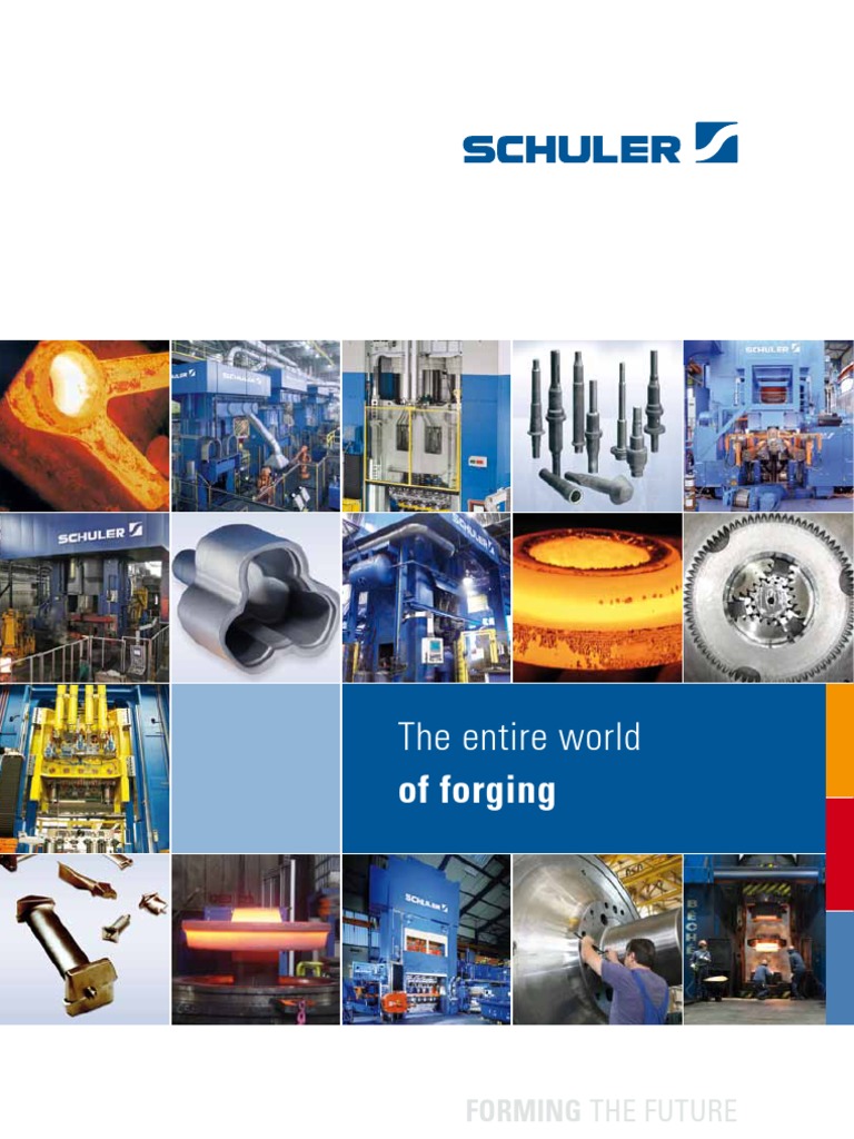 Schuler Massivumformung Broschuere e | PDF | Forging | Extrusion
