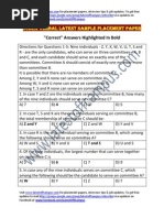 Hexaware Sample Verbal Ability Placement Paper | PDF | Illegal Drug ...