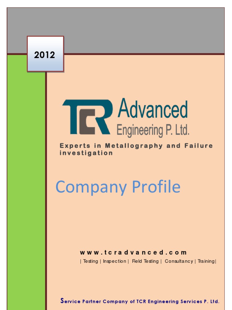 TCR Advanced Profile | PDF