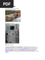 Nurses Chart Sample | PDF | Hemodialysis | Nephrology