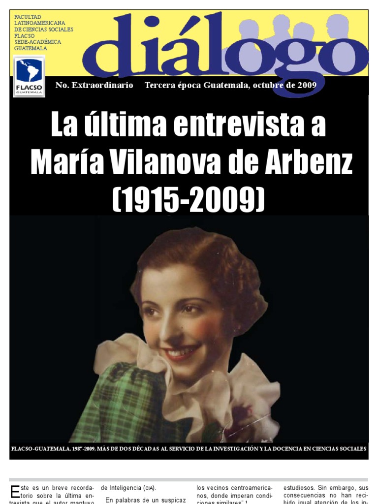Diálogo Extraordinario Octubre: LA ÚLTIMA ENTREVISTA A MARIA VILANOVA ...
