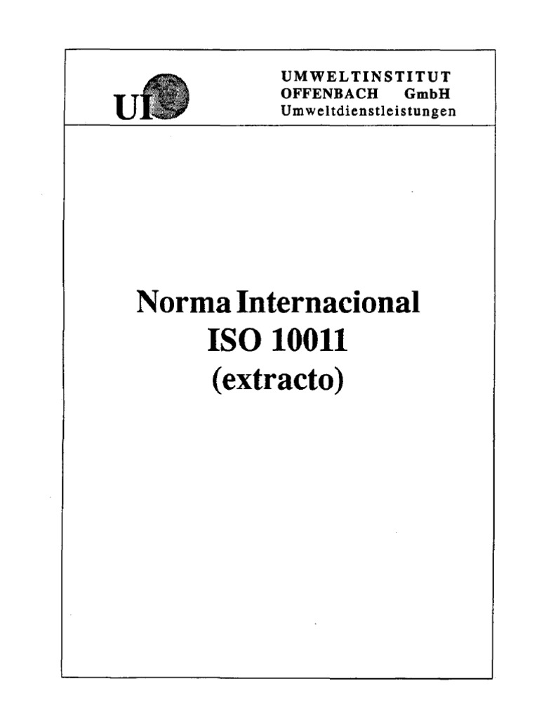 Iso 10011 | PDF