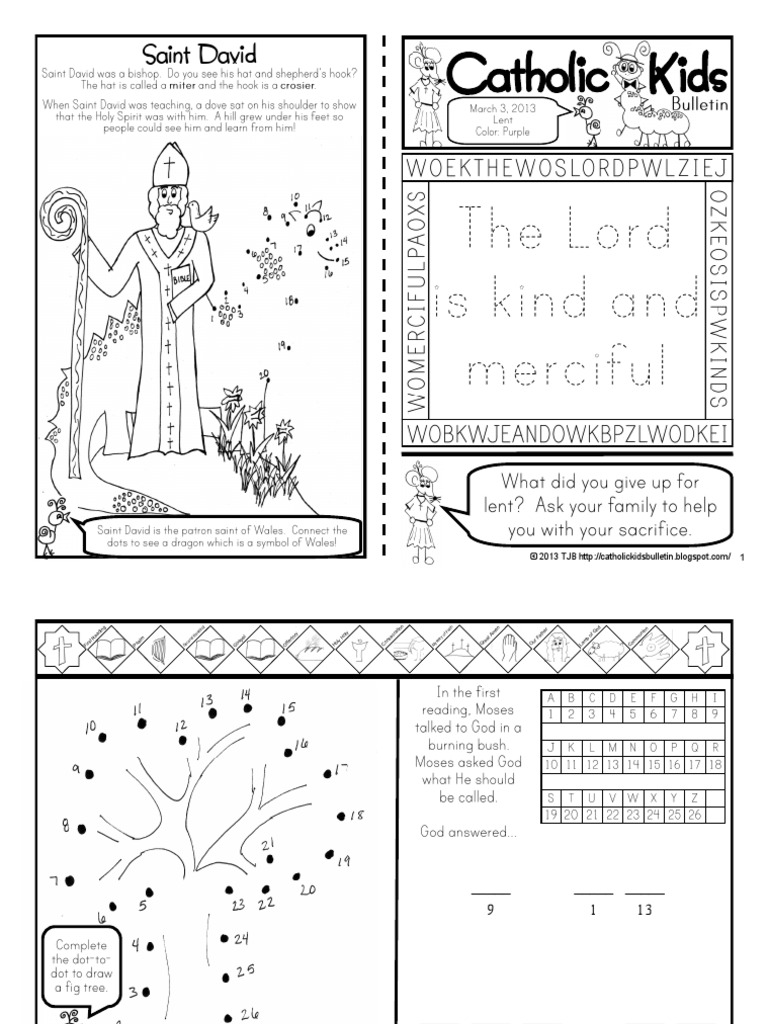 March 2013 Catholic Kids Bulletin | PDF