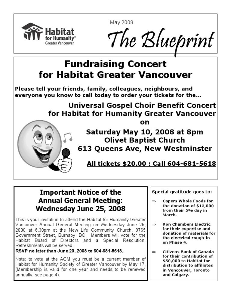 The Blueprint May 2008 | PDF | The Home Depot | Society