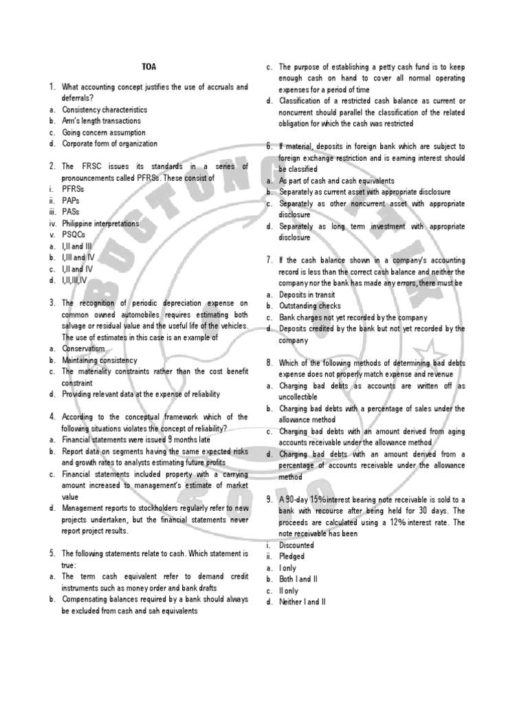 Toa 2 | PDF | Investing | Dividend