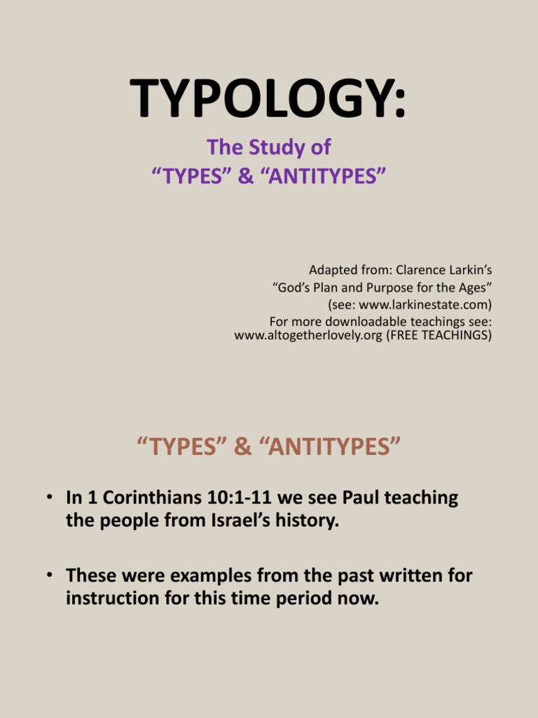 Types in The Bible | PDF | Isaac | Abraham