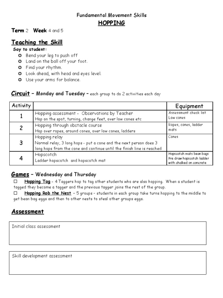 Fundamental Movement Skills | PDF | Athletic Sports | Sports