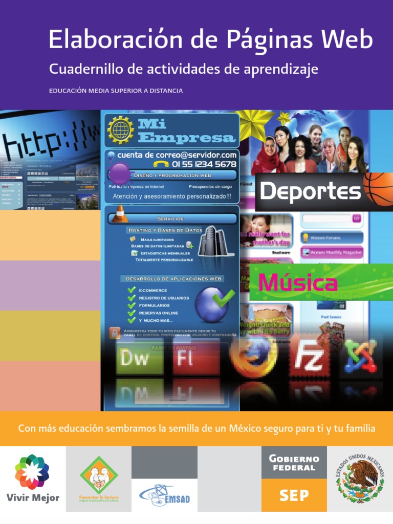 Guía para Elaborar Páginas Web | PDF | HTML | Red mundial