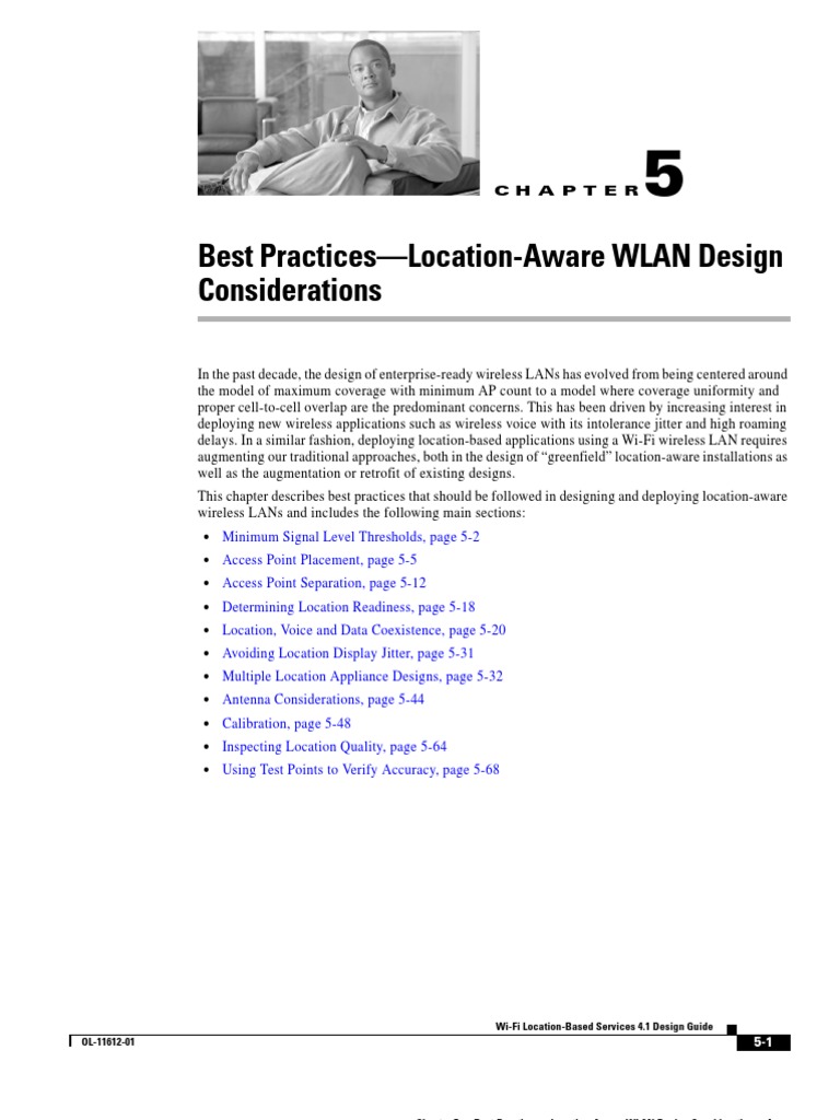 Best Practices Location-Aware WLAN Design | PDF | Wireless Access Point ...