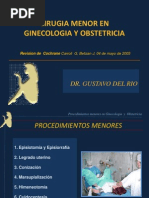 Colporrafia Anterior y Posterior | PDF | Vagina | Medicina CLINICA