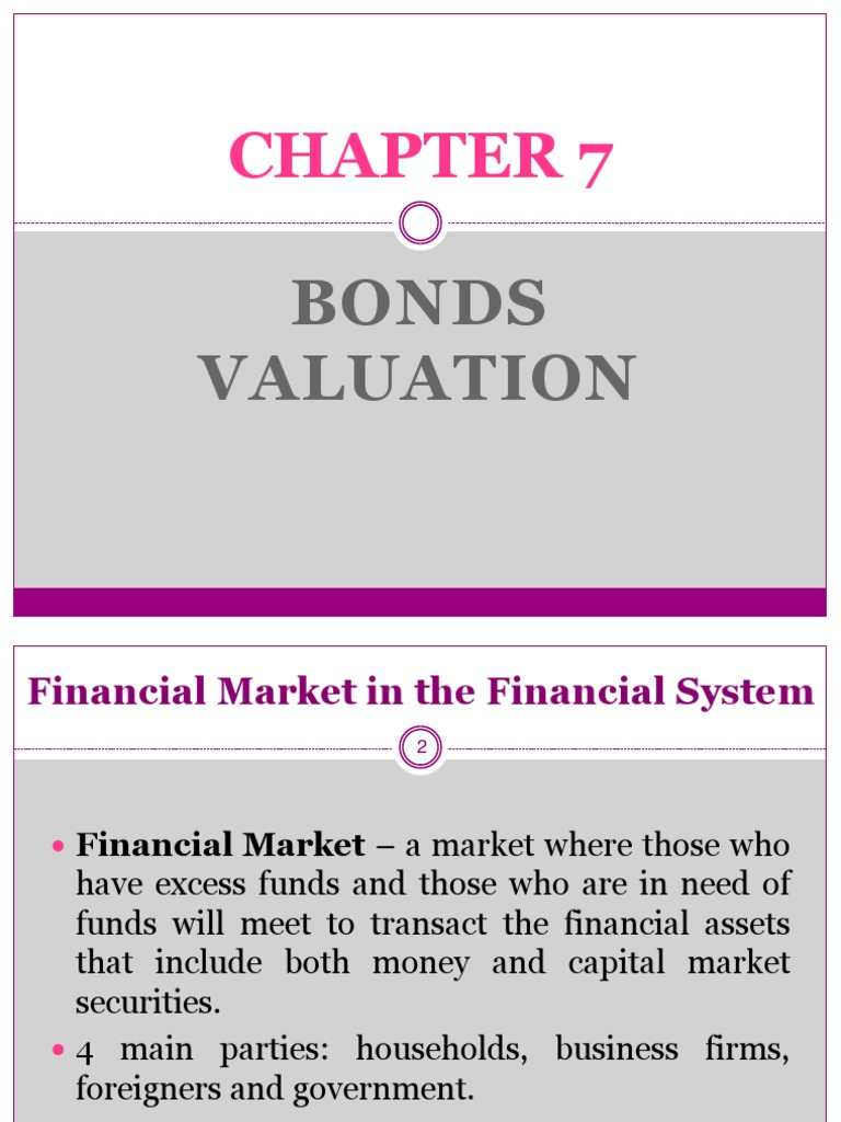 Bond Valuation | PDF | Bonds (Finance) | Financial Markets