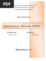 AMDEC Machine : Analyse des Défaillances | PDF | Ingénierie mécanique | Qualité logicielle