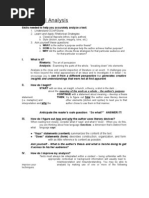 Speech Analysis Structure and Techniques | PDF | Linguistics | Grammar