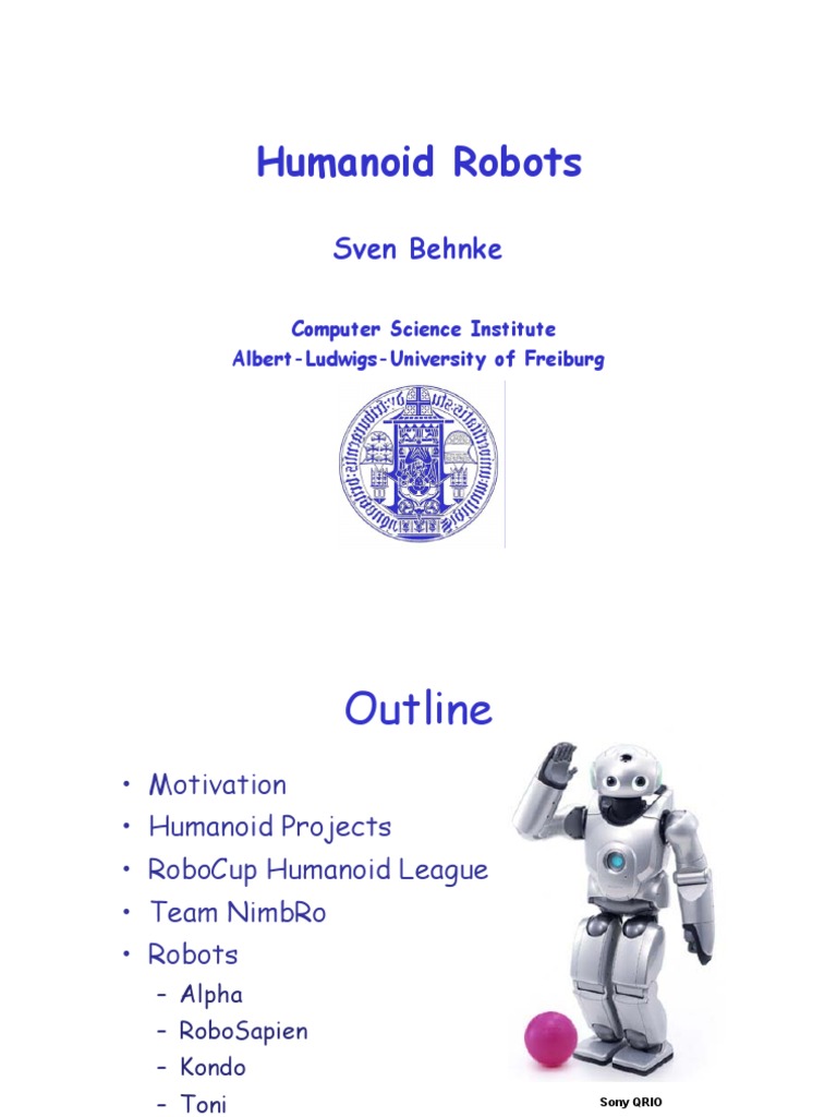 Humanoid Robots | PDF