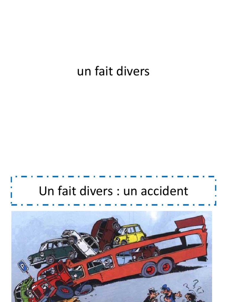 Un Fait Divers | PDF