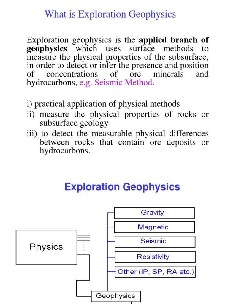 Exploration Geophysics | PDF | Geophysics | Reflection Seismology
