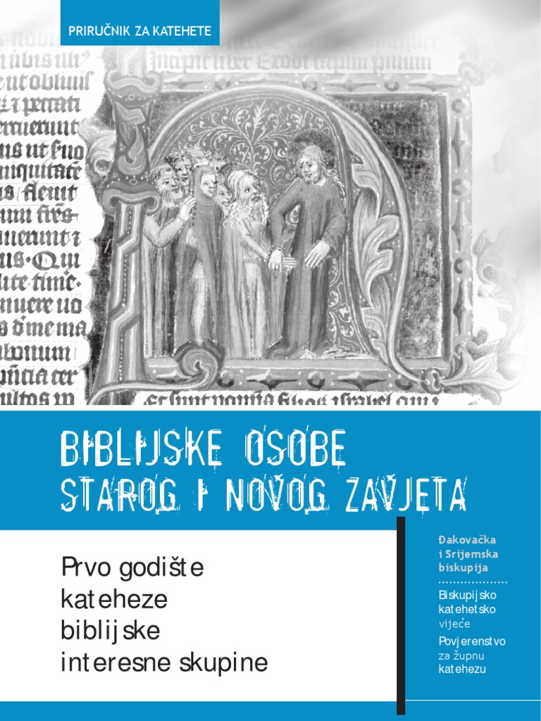 Priručnik Za Katehete - Biblijske Osobe Starog I Novog Zavjeta | PDF