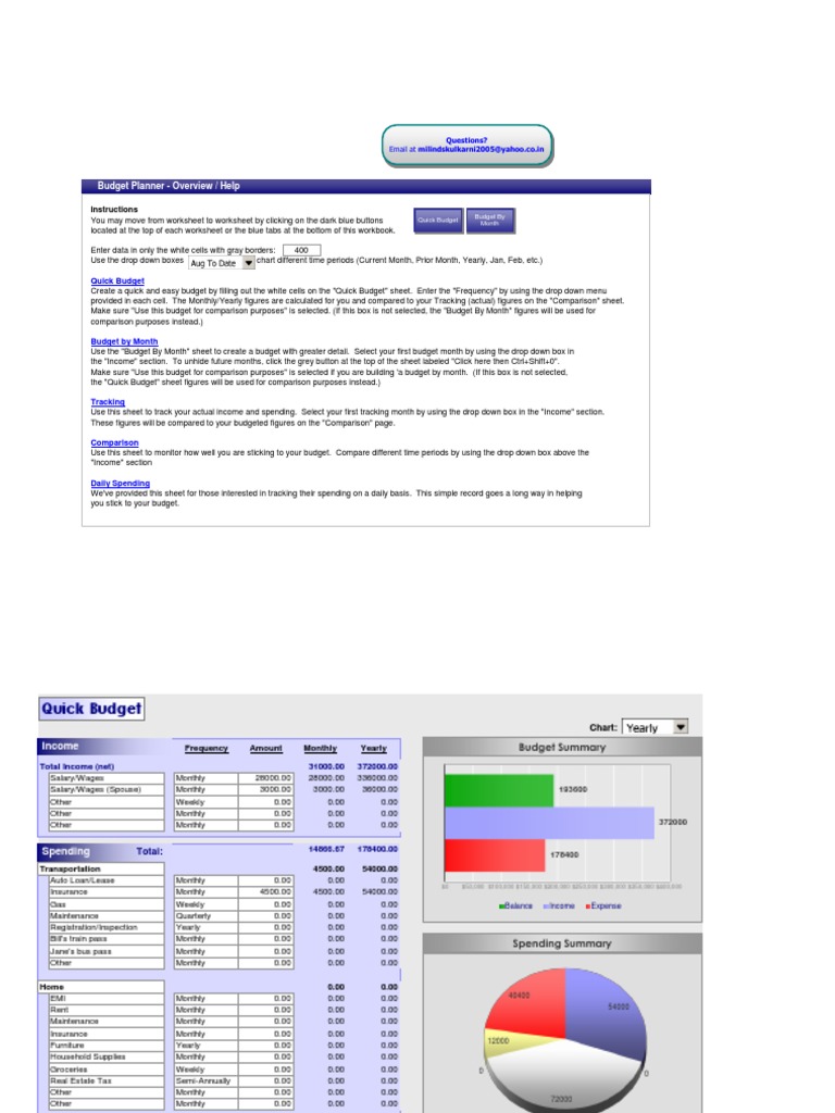 Comprehensive Budget Planner Guide | PDF