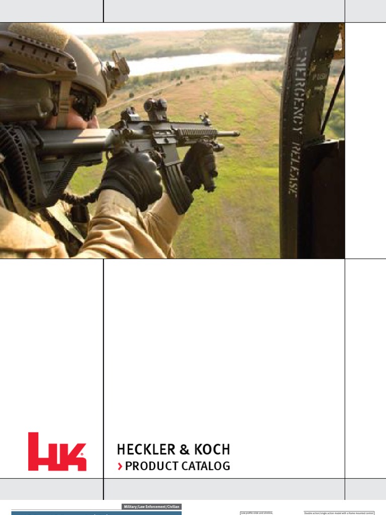 H&K Product Catalog 2012 PDF | PDF | Trigger (Firearms) | Handgun