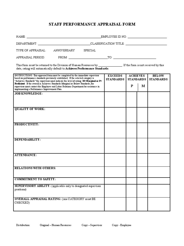 Usps Appraisal | Performance Appraisal | Supervisor