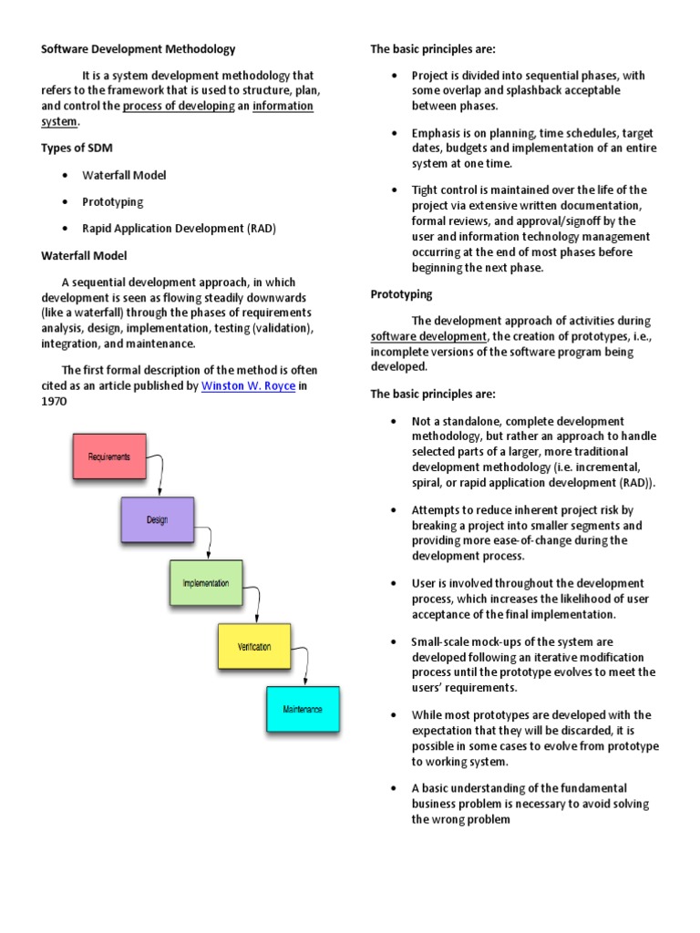 Software Development Methodologies Explained | PDF | Software ...