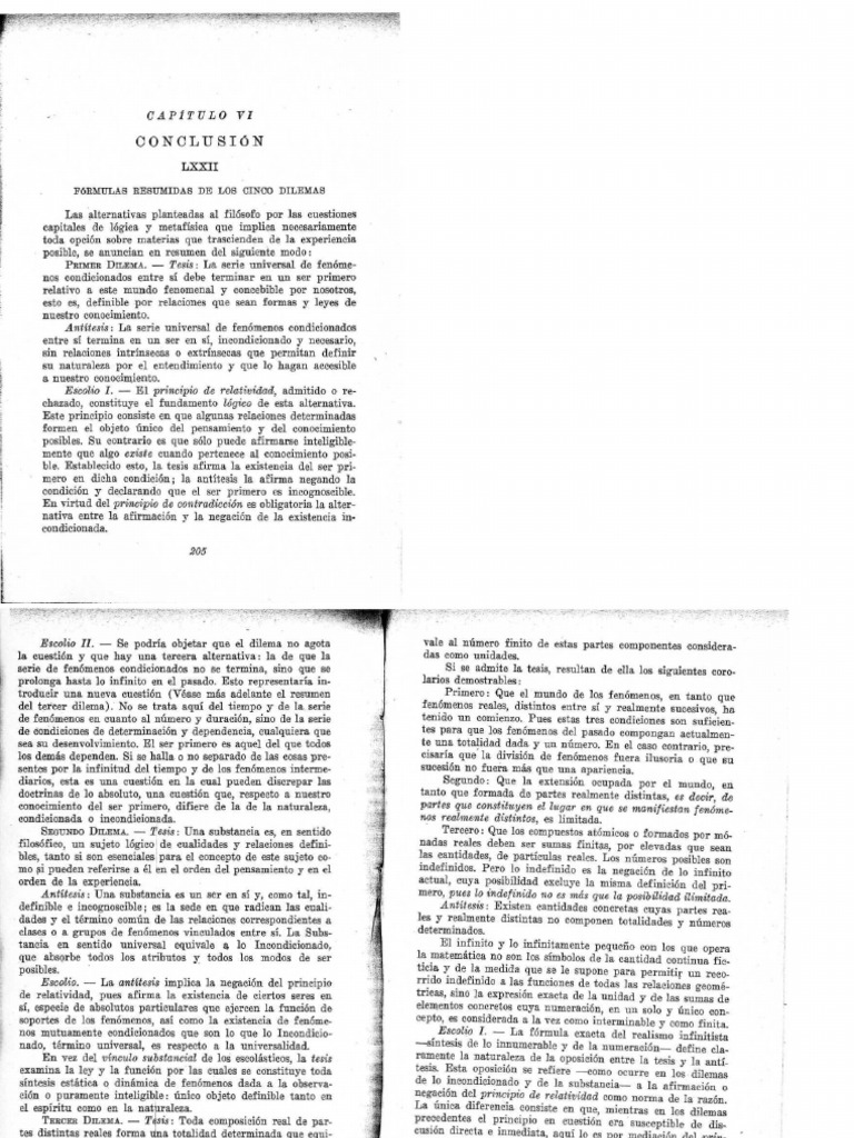 Resumen de los Cinco Dilemas Filosóficos | PDF | Metafísica | Existencia