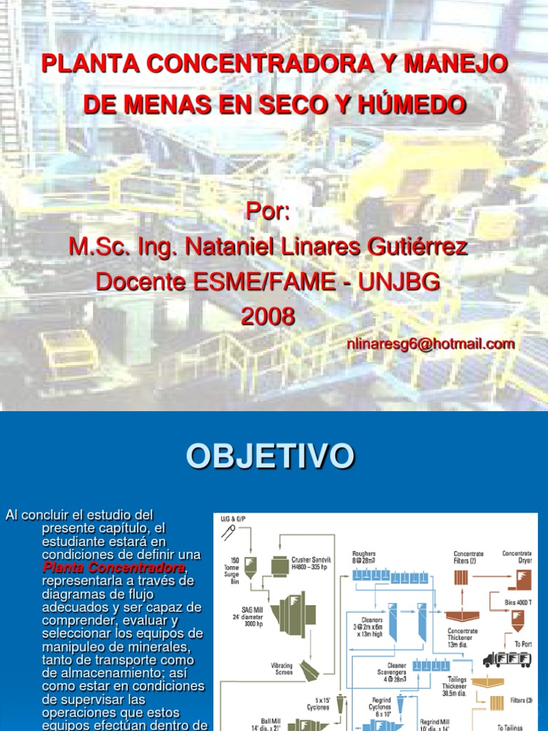 CAP II Planta Concentradora y Manejo de Materiales | Descargar gratis ...