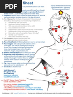 EFT™ (Emotional Freedom Techniques) Shortcut Tapping Procedure | PDF ...