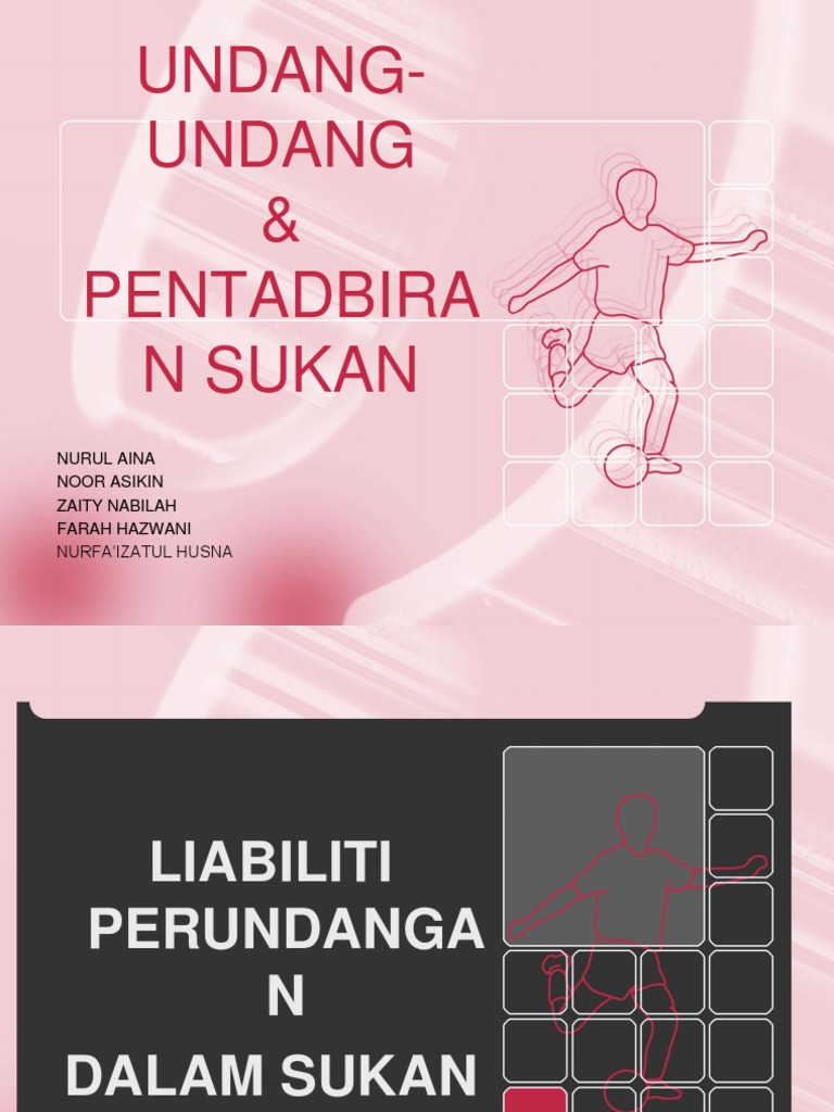 Liabiliti Dan Perundangan Dalam Sukan | PDF
