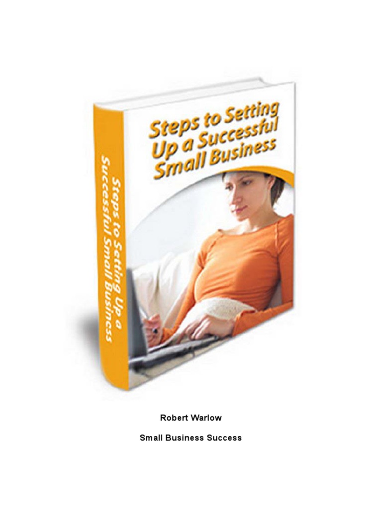 Steps Setting Up Small Business | PDF