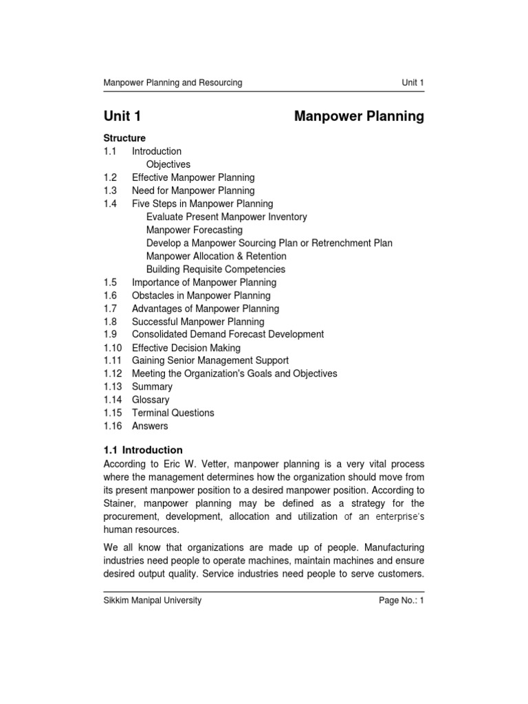 Unit 1 | PDF | Competence (Human Resources) | Employment