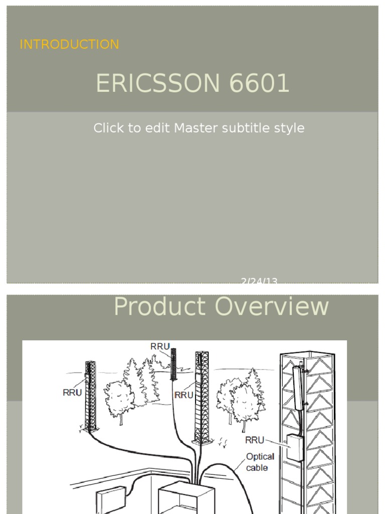 Ericsson 6601 | PDF | Electrical Connector | Computer Engineering