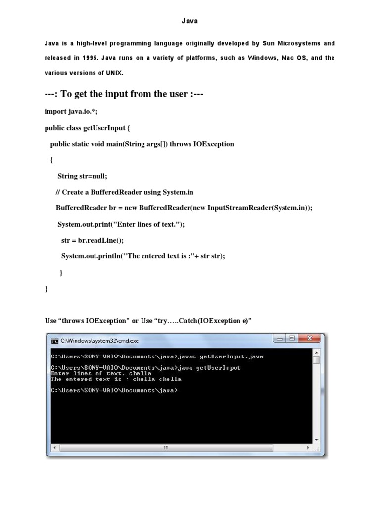 Introduction to Java Programming Language | PDF | Constructor (Object Oriented Programming ...
